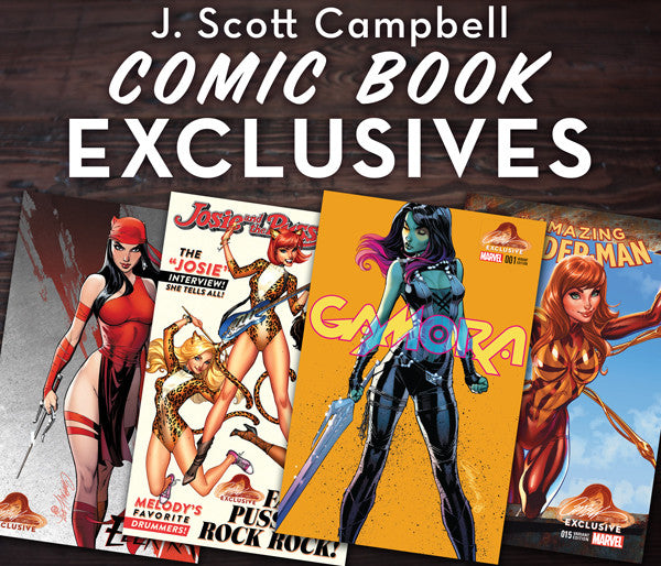 J. Scott Campbell's Exclusive and Incentive Comic Book Covers – Page 2