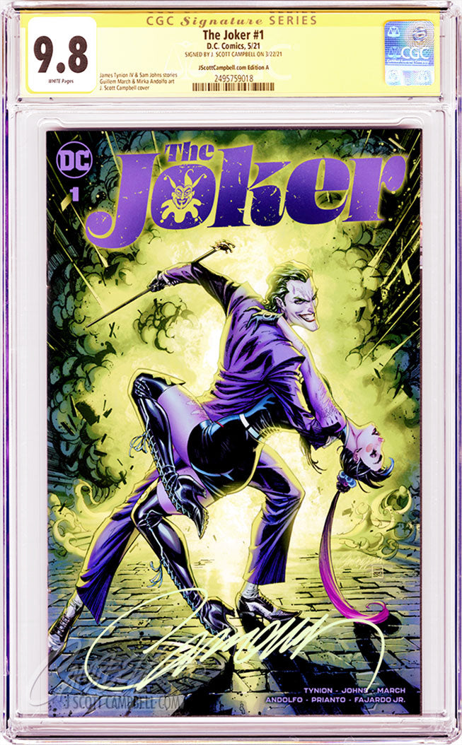 joker camera comic cover