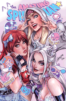 J. Scott Campbell Amazing Spider-Man #25 JSC Artist EXCLUSIVE [D] SDCC 2023