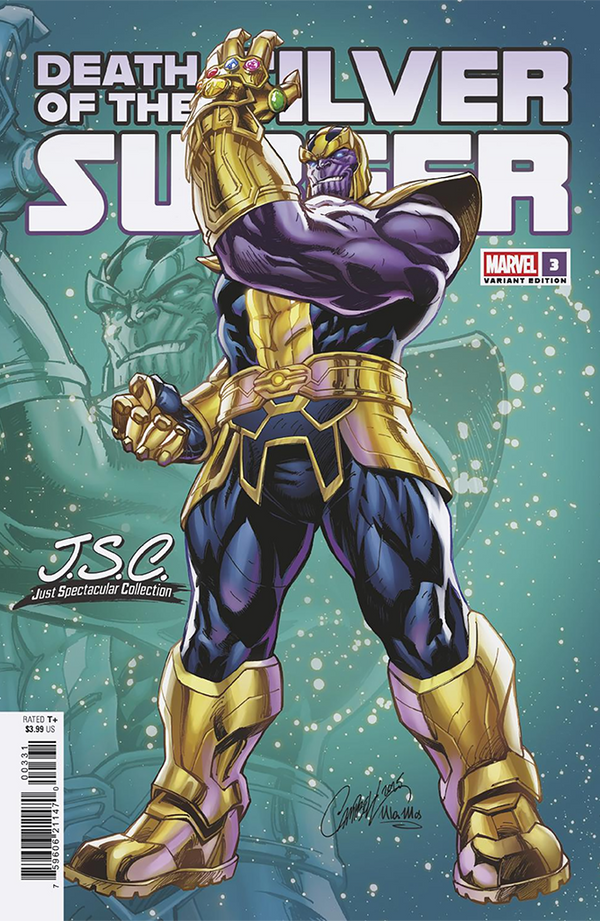 Death of the Silver Surfer #3 [A] J. Scott Campbell "Thanos" [TD] (202