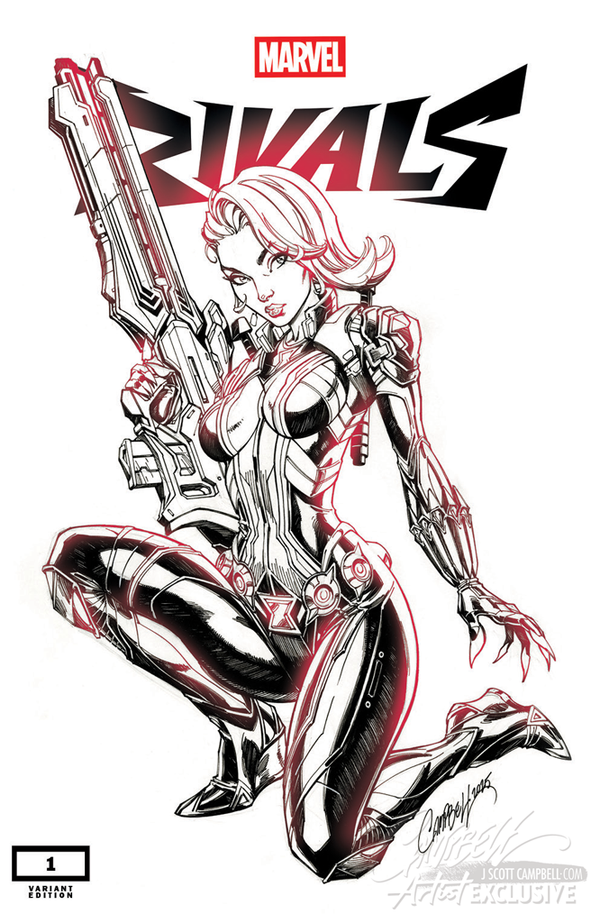 Marvel Rivals: Ignite #1 [F] JSC Artist EXCLUSIVE Cover F "Black Widow