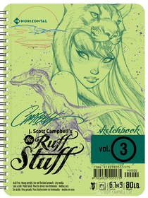 J. Scott Campbell The Ruff Stuff Sketchbook Volume 3