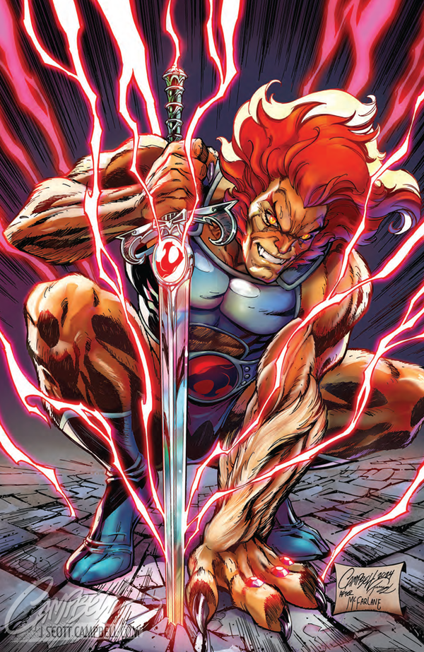 J. Scott Campbell Thundercats #4 JSC Artist EXCLUSIVE