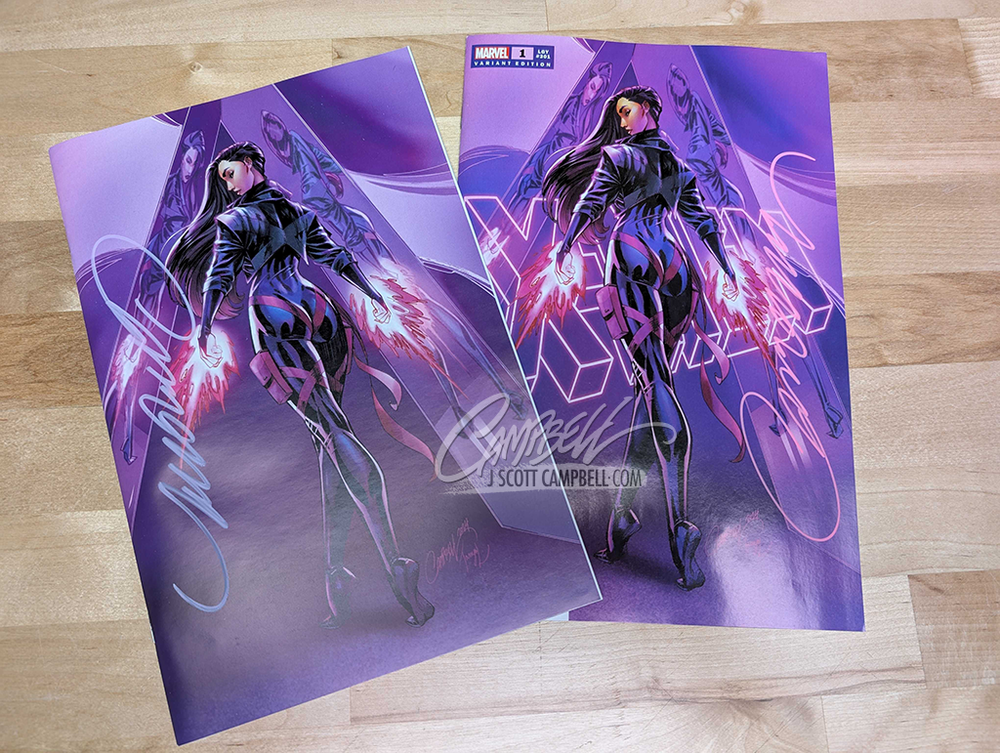 X-Men #1 "Psylocke" J. Scott Campbell (2024)