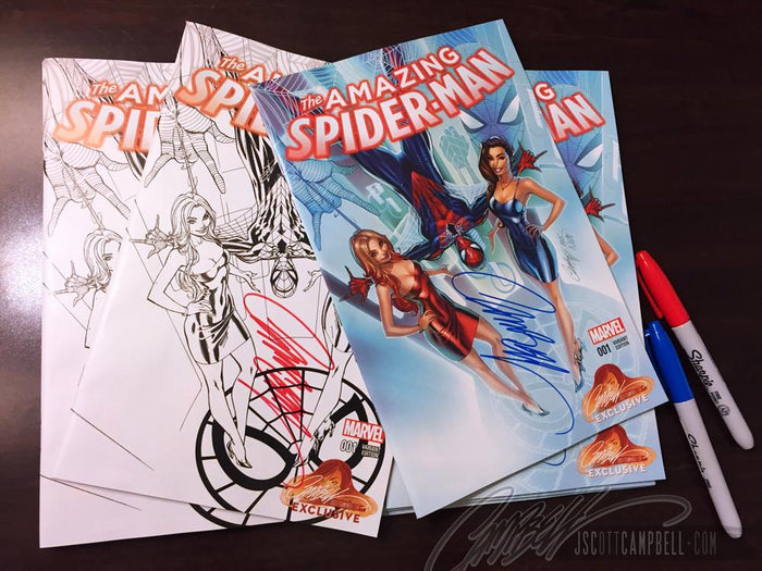 J. Scott Campbell Amazing Spider-Man #1 JSC EXCLUSIVE