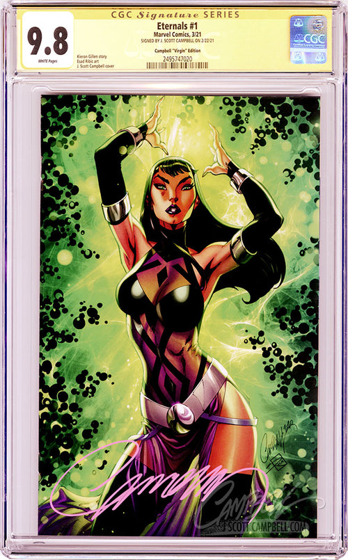 CGC 9.8 SS Eternals #1 JSC INCENTIVE 1:500 'virgin'
